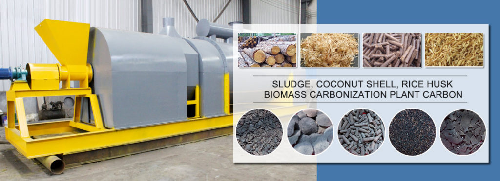 Beston Carbonizer Machine - Biomass Carbonization - Sewage Sludge ...